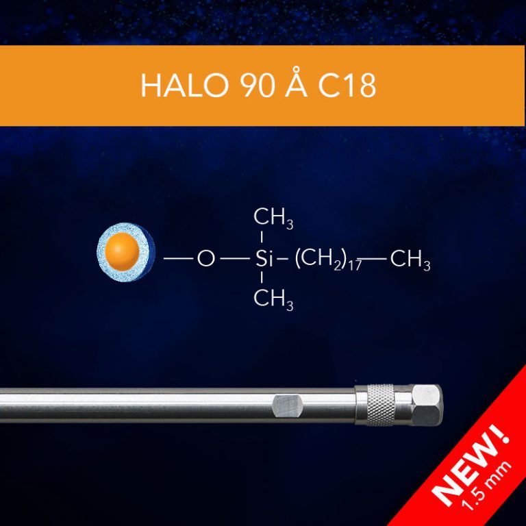 HALO® 90 Å C18 | HPLC C18 Reverse Phase Column
