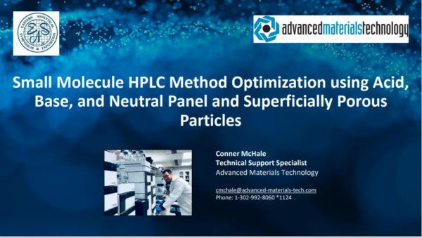 Small Molecule HPLC Method Optimization Using an Acidic, Basic, and Neutral Panel and ...