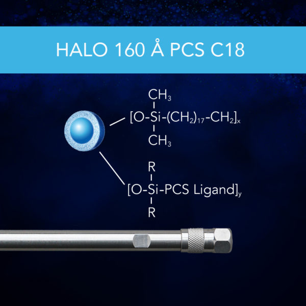 HALO® PCS C18 Column: Fused-Core® for Enhanced Performance